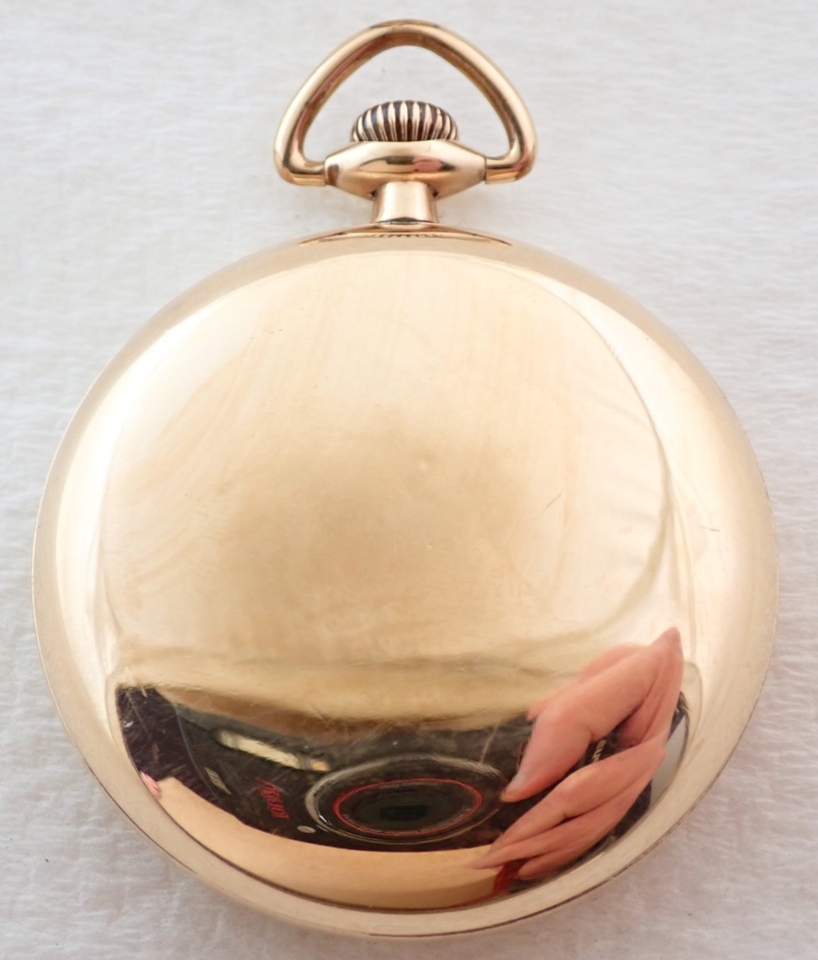 ANTIQUE 16s GOLD FILLED OPEN FACE POCKET WATCH CASE | eBay
