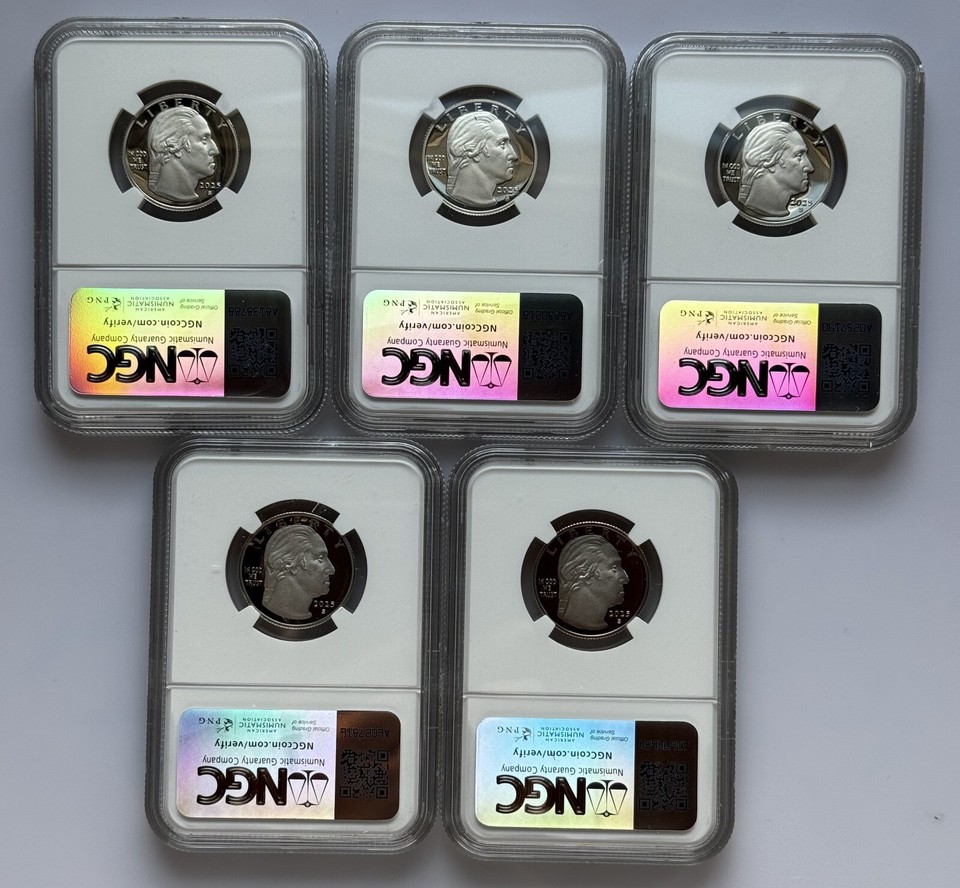 2025-S American Women Quarter Set, NGC PF70 Ultra Cameo, San Francisco Minted | eBay