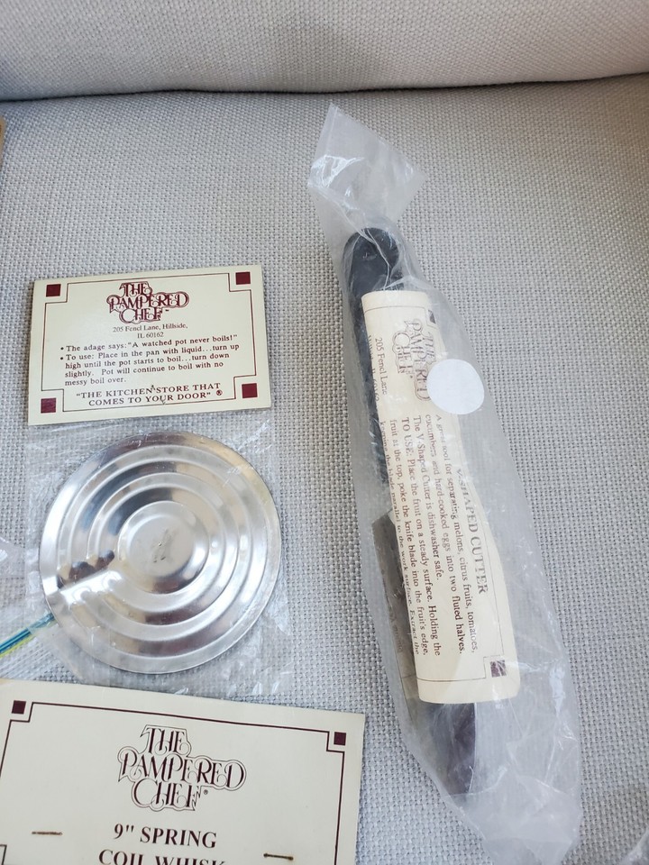 NEW Pampered Chef Lot of 7 Items Kitchen Gadgets Tools Helpers | eBay