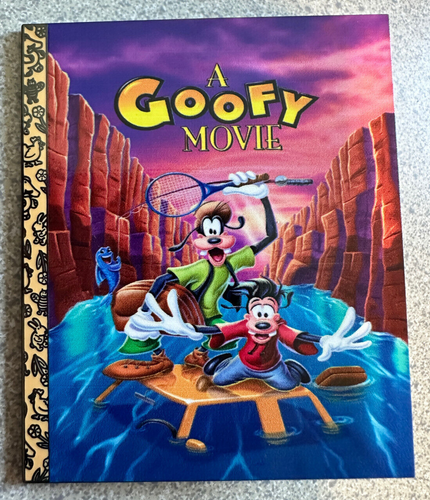PIN A GOOFY MOVIE LITTLE GOLDEN BOOK 3" JUMBO FANTASY MAX GOOF ON CAR ...