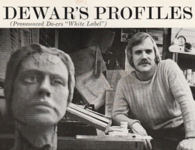 1975 Dewars White Label: Dwight Ritter Scituate, Massachusetts Vintage ...