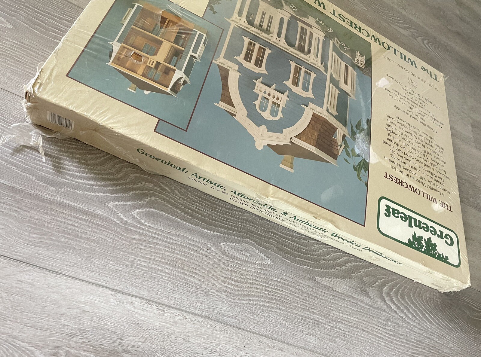 Greenleaf - The Willowcrest Dollhouse - Wood / Wooden Dollhouse Kit for ...
