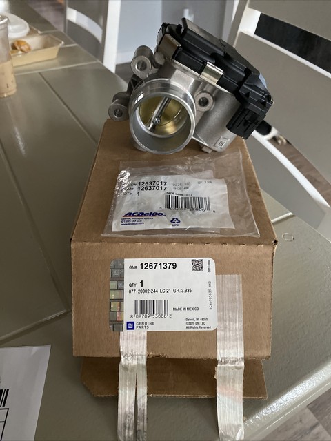 Genuine GM Throttle Body 12671379 for sale online | eBay