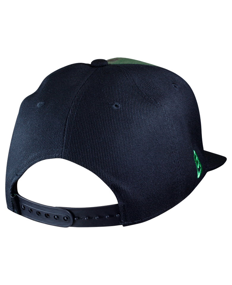 Rockwell Time RCK Snapback Flat Brim Hat, Camo/Black, One Size | eBay