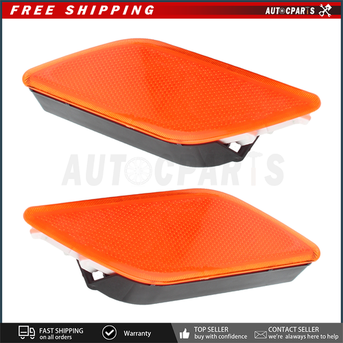 Pair Front Side Marker Light for 2010-2013 Mercedes Benz E550 E350 E300 ...