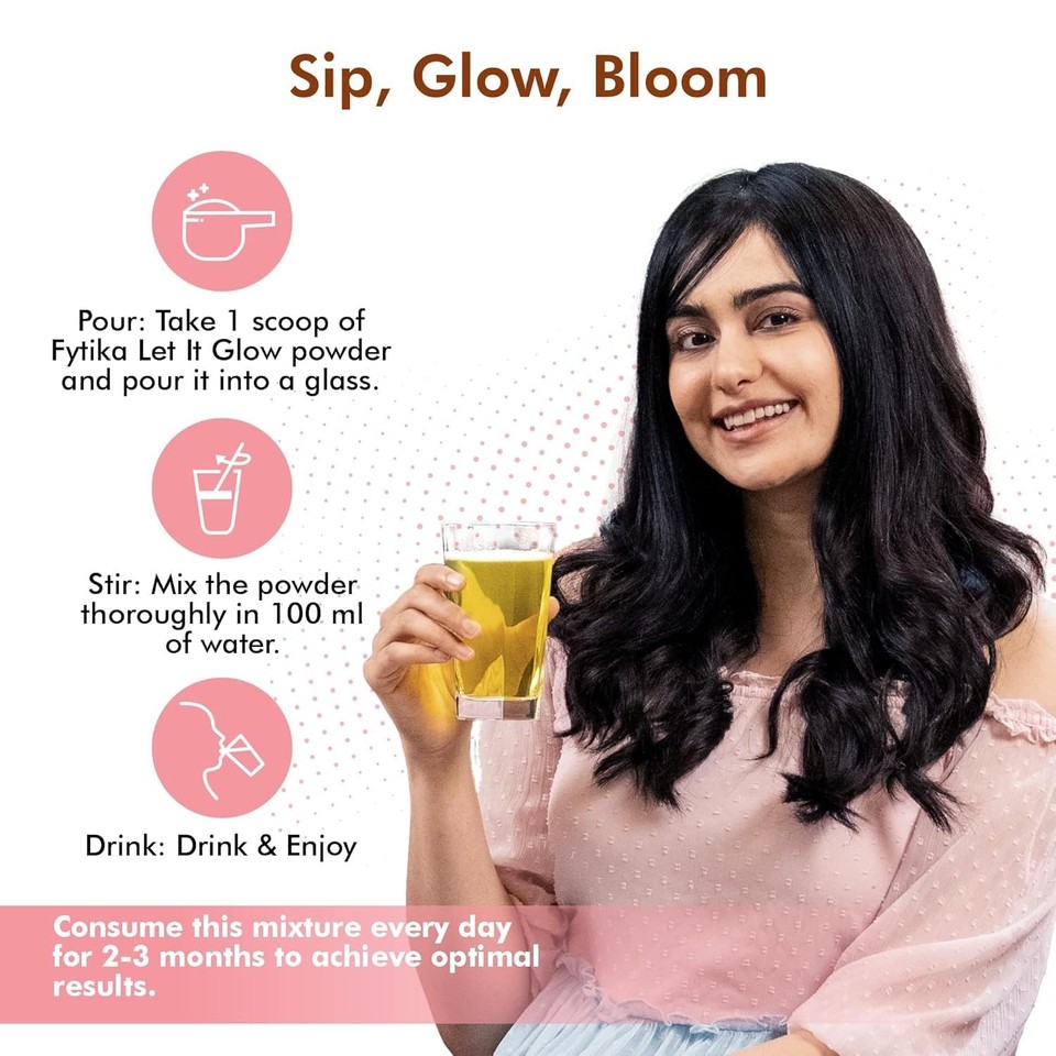 Fytika Let it Glow Collagen Powder - Boosts Skin Radiance, Hair Health ...