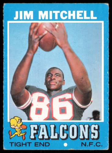 1971 Topps #84 Jim Mitchell RC Atlanta Falcons | eBay