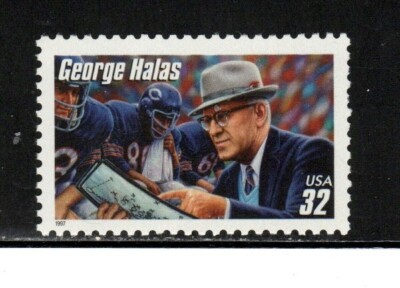 3146 * GEORGE HALAS * U.S. Postage Stamp MNH | eBay