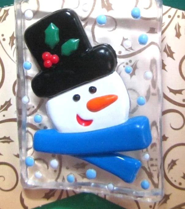 Ice Block Snowman