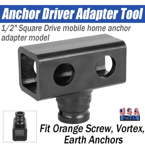 Ground/Earth/Utility/Eye/Mobile Home/Hurricane 1/2'' Anchor Driver ...