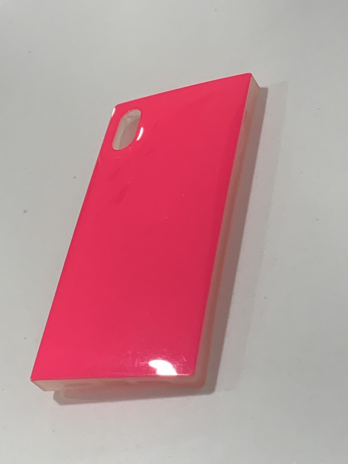 Flaunt NEON PINK iPhone XS Square Case | eBay