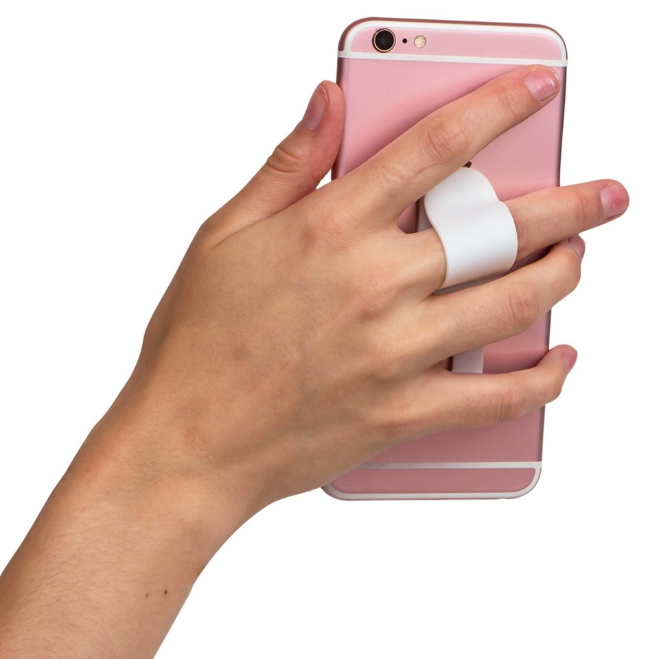 Momo Stick Cell Phone Grip Universal Handheld Finger Strap Loop Holder ...