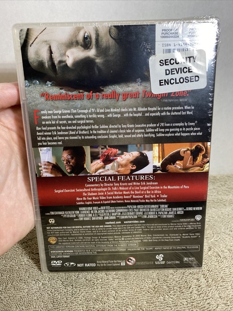 DVDs Sublime by Tom Cavanagh Uncut Raw Feed Widescreen Edition for sale ...