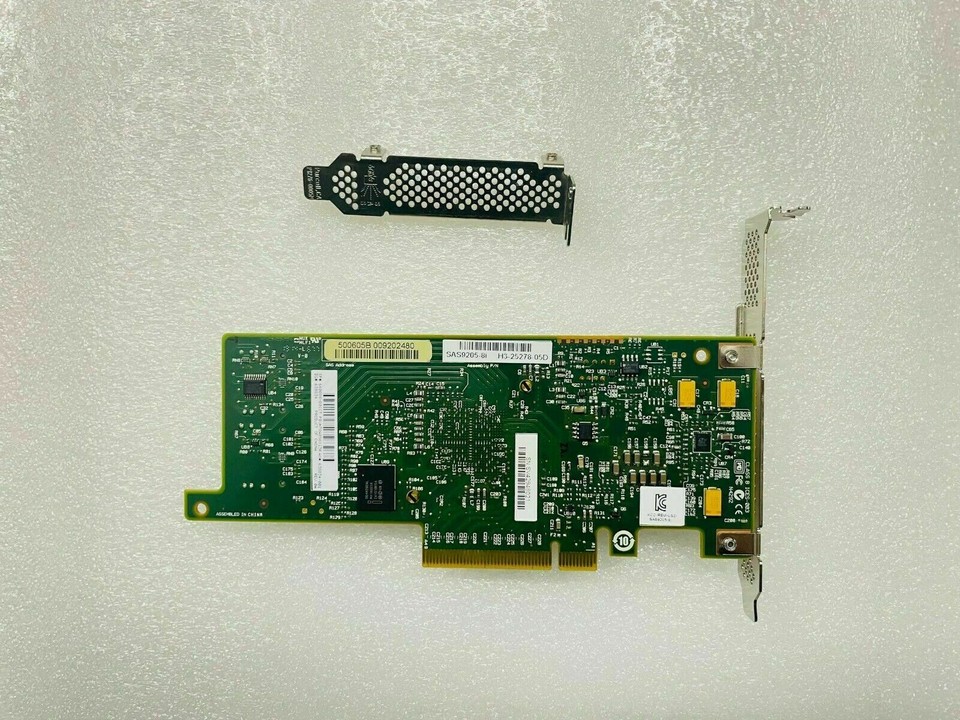 HP H220 6Gbs SAS PCI-E HBA LSI 9205-8i IT Mode ZFS FreeNAS unRAID US | eBay