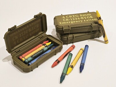 Crayon Eater USMC tactical Ammo Case Gag Funny Gift Marine Corps | eBay