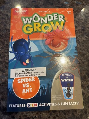 Wonder Grow Volume 3 Spider vs Ant - Beaver Books - Toys Expand In ...