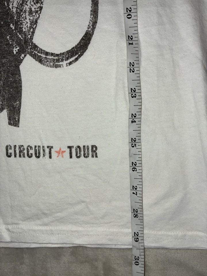 Beyonce Most Wanted Tee L White Cowboy Carter Tour 2025 Merch NEW *spot ...