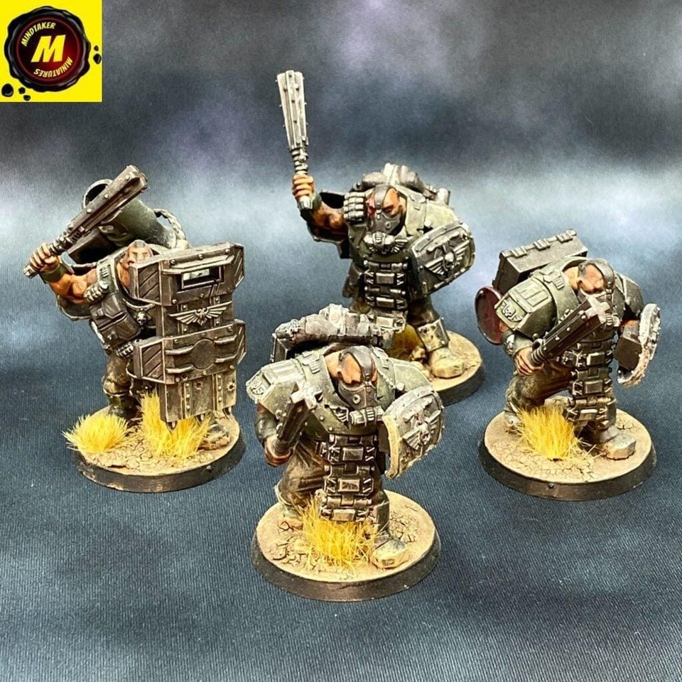 MIGHT, METAL & MUSCLE (22 Miniatures) - #MW-JAN2 - Cadian | eBay