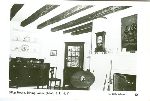 Staten Island NY The Billop House Dining Room RPPC | eBay