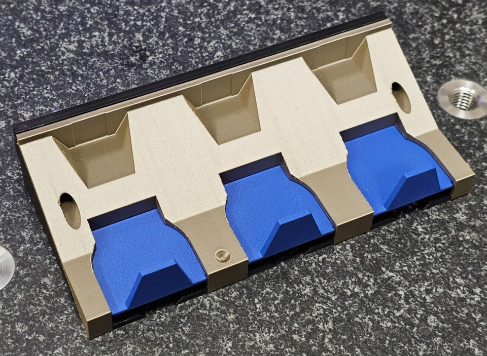 3 Stylus rack for Zeiss CMM VAST XXT TL1, TL2/TL4, TL3 adapter plates ...