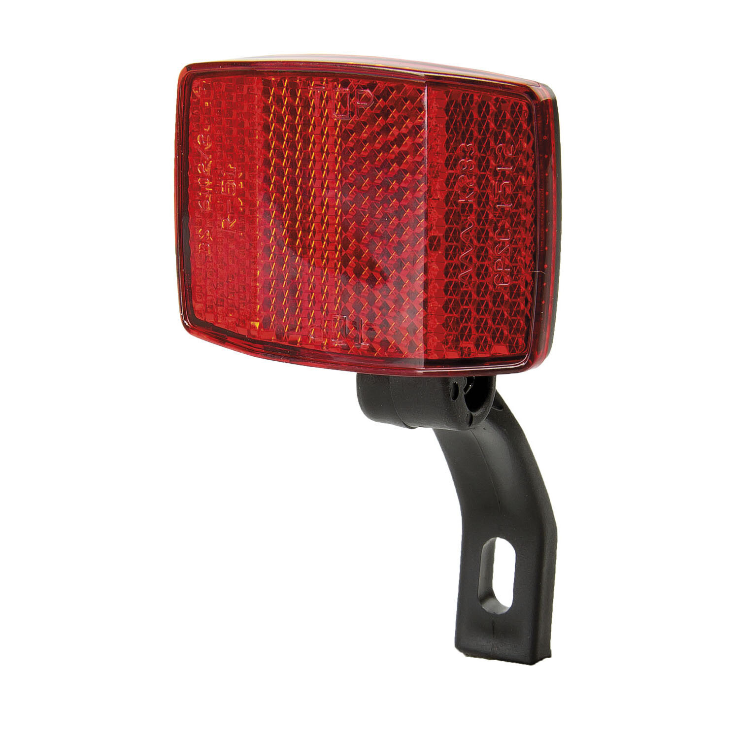 bike rear reflector red with adjustable mounting bracket bicycle MTB ...