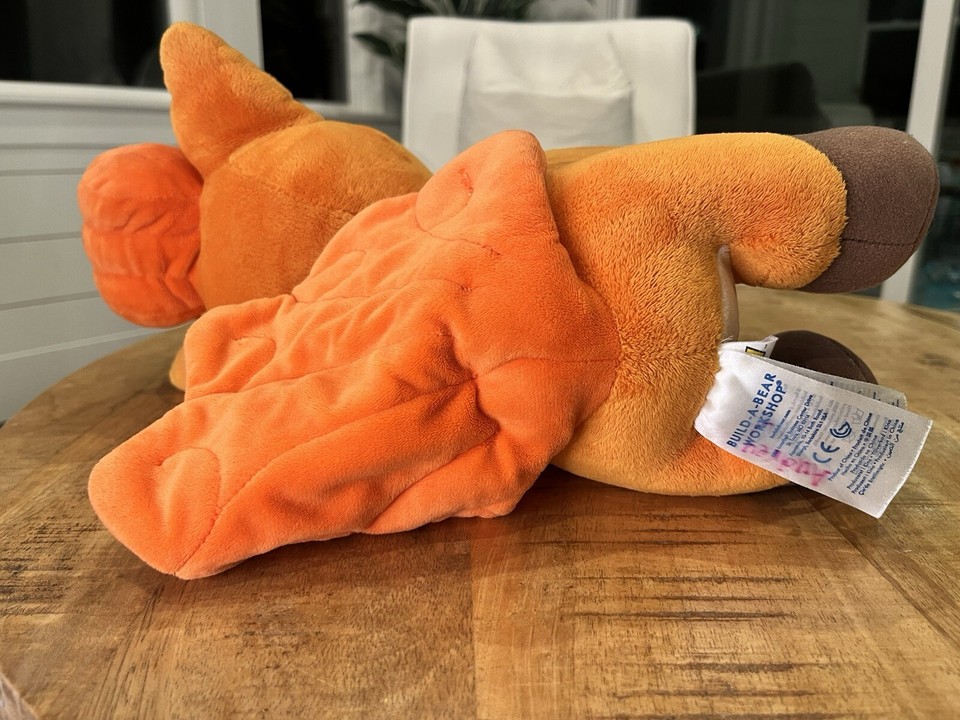 Build A Bear Vulpix 2017 Pokemon Nintendo B.A.B. Plush 14" Working ...