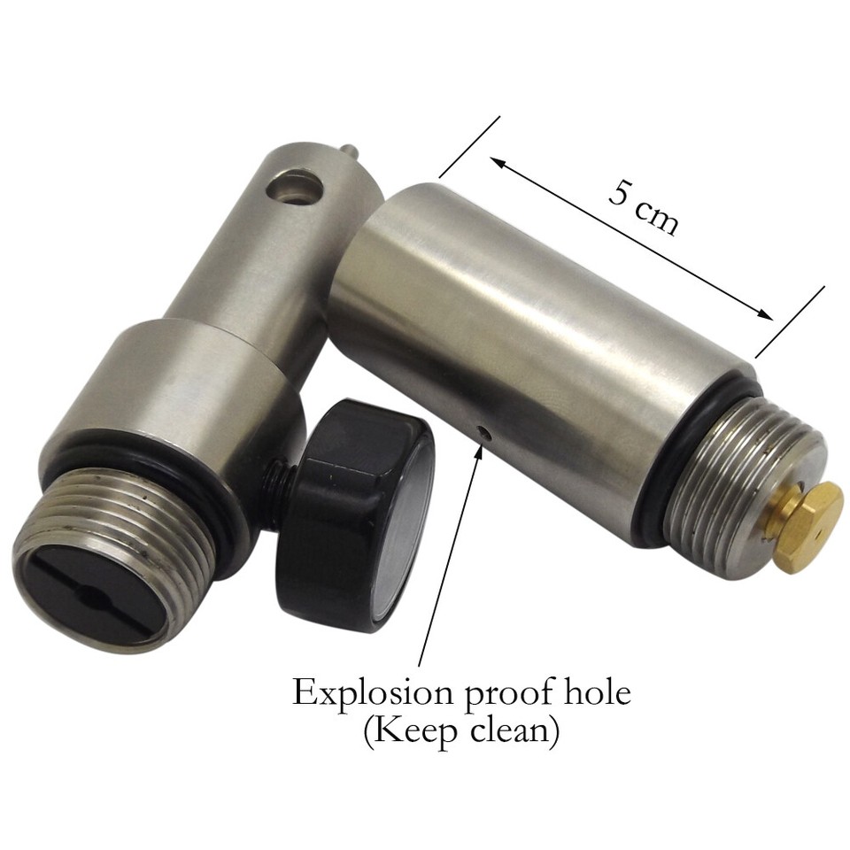 12g CO2 to PCP Adjustable Conversion KIT HPA for Crosman 1377 1322 ...