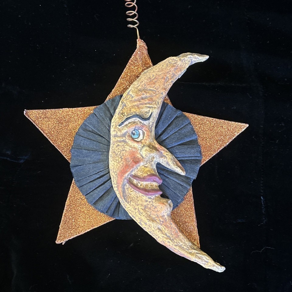 Vintage Debra Schoch for Bethany Lowe Hip Hop Jingle Boo Large Moon ...