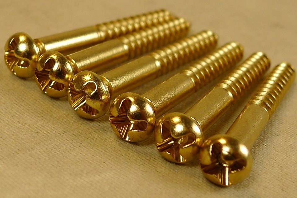 Ultra 6 pcs 33x3.5mm Stainless Steel PRS Guitar Tremolo Bridge Notch ...