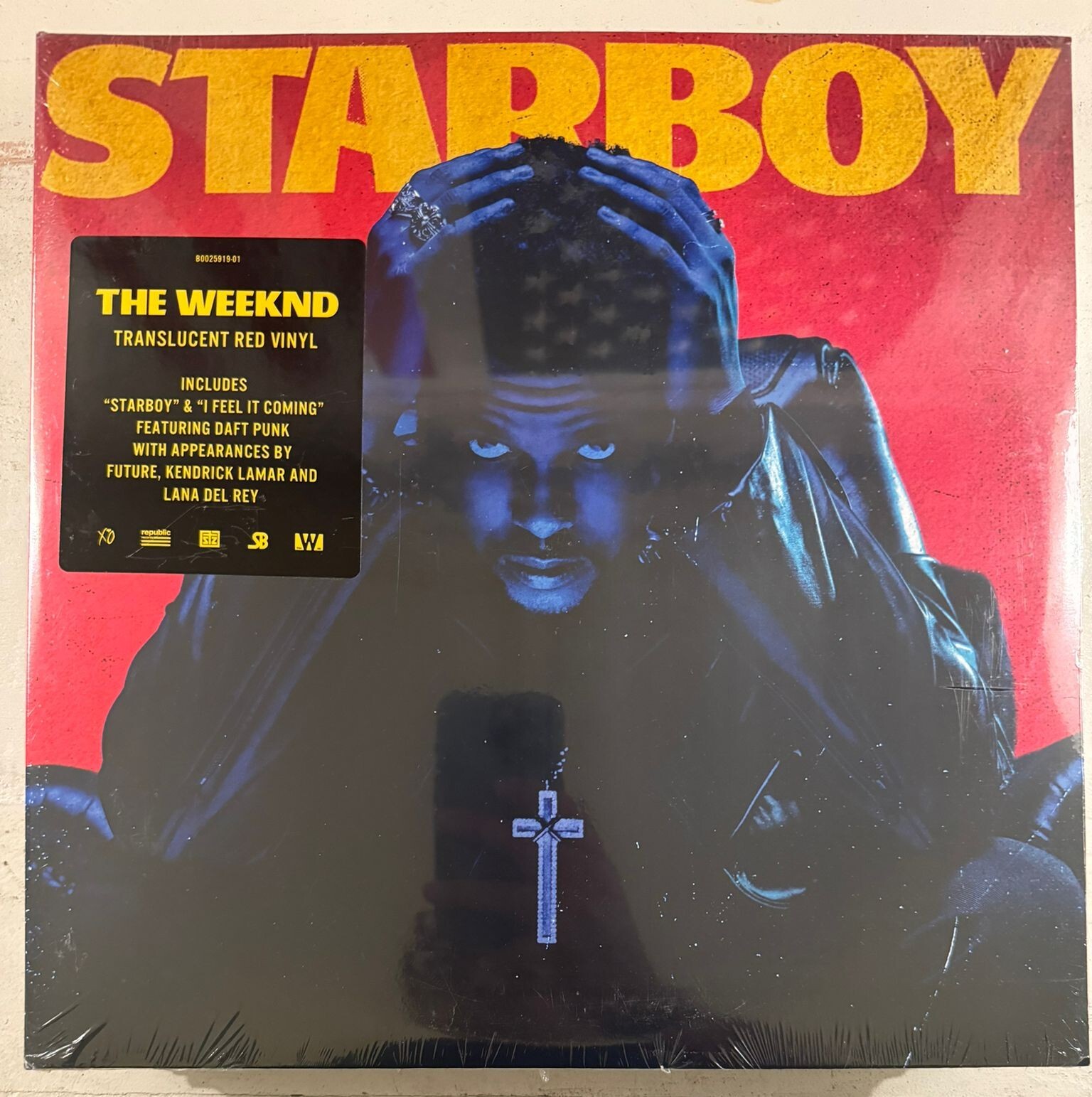 THE WEEKND – STARBOY - TRANSLUCENT RED VINYL 2xLP LTD ED - NEW - A16 | eBay