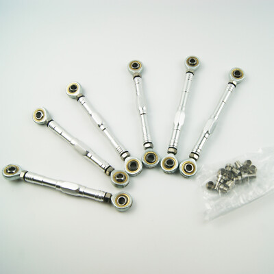 Front Rear Suspension Tie Rod Steering Pull Rod for LOSI 5IVE-T Rovan ...