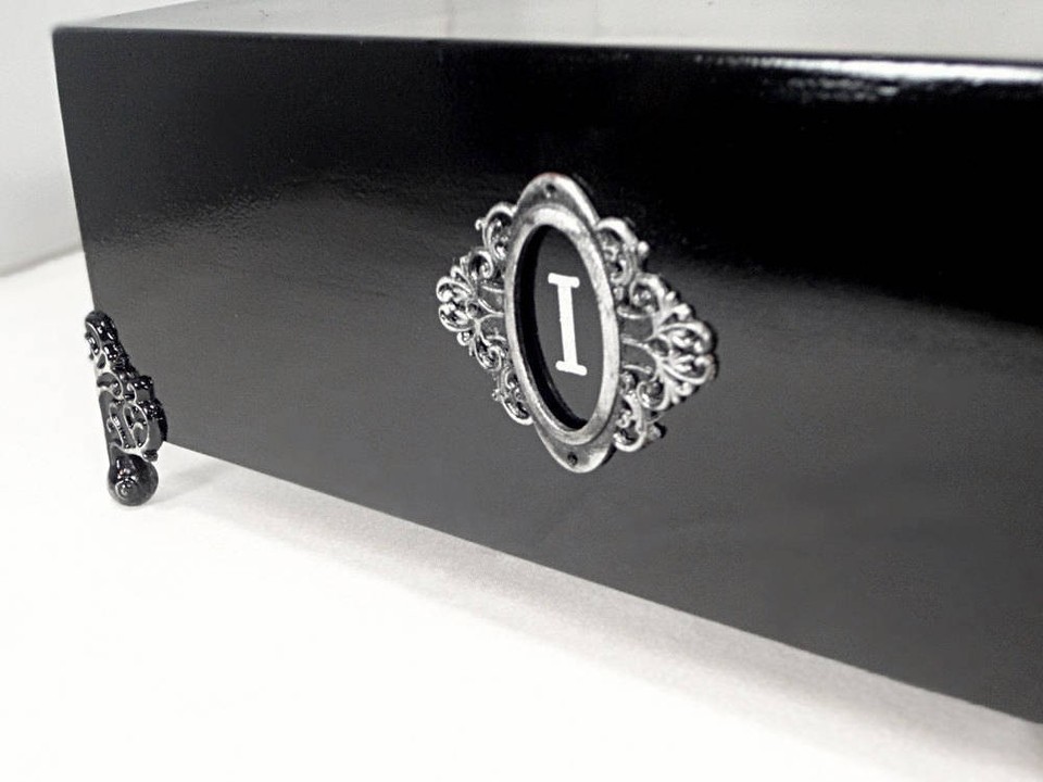 Black & Silver Square Box Wedding Cake Stand, Cupcake Stand Display, | eBay