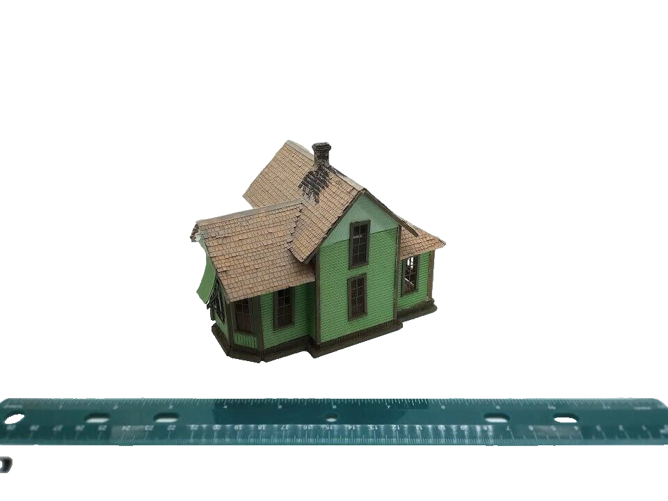 QUEEN ANNE COTTAGE HO Model Railroad Structure Craftsman (BUILT) CM3 | eBay