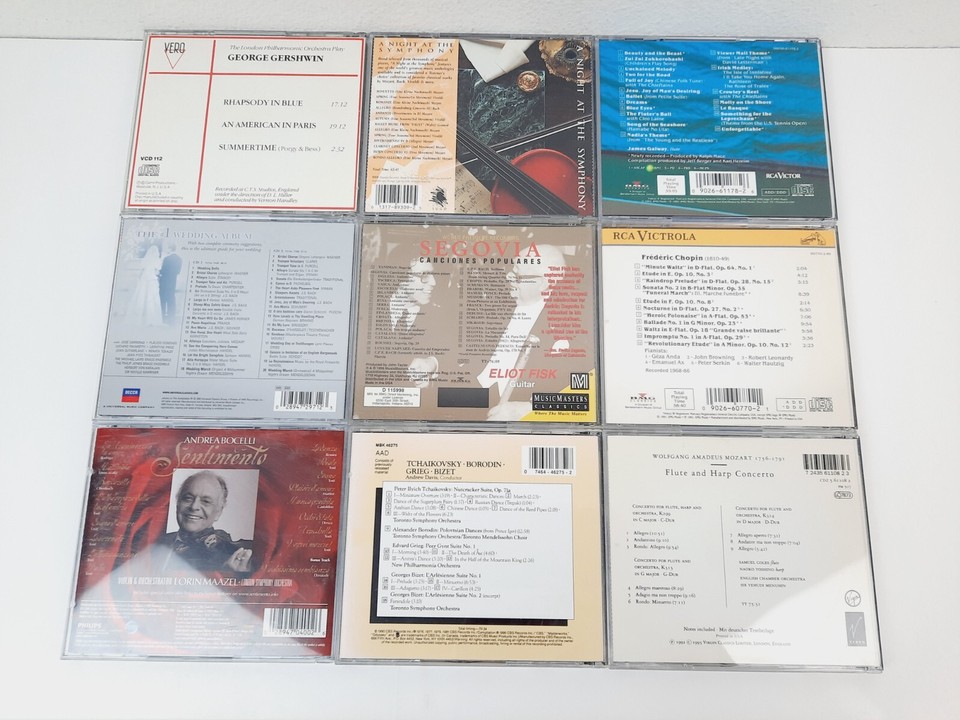 Lot of 30 Classical & Opera Music CDs, Very Good Condition, Lot #3 | eBay