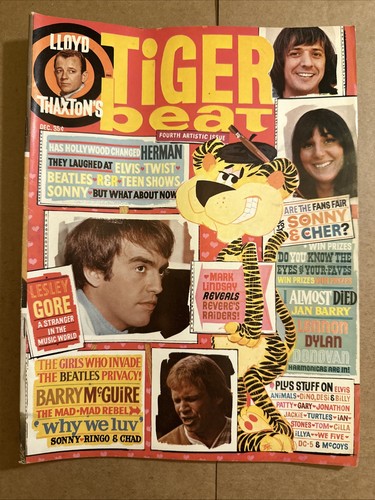 Tiger Beat Magazine December 1965 Elvis The Beatles | eBay