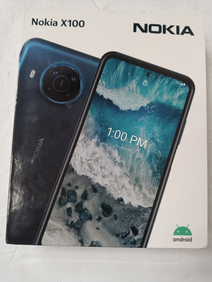 Nokia X100 5G - 128GB - Midnight Blue (GSM METRO BY T-mobile) GRADE A ...