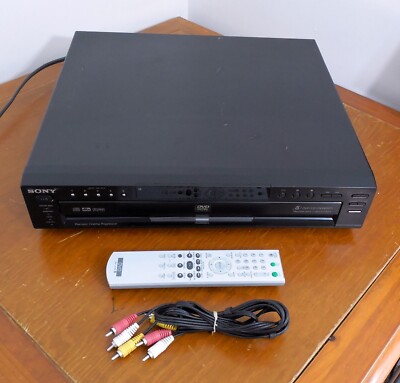 Sony DVP-NC665P 5 Disc Video DVD/CD Carousel Changer Player Remote ...