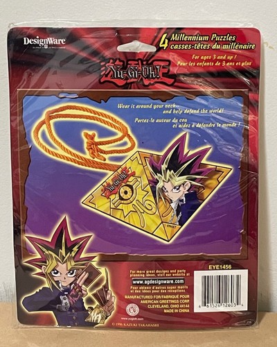 Yu-Gi-Oh! Millennium Puzzles 1996. New NOS. Sealed Package. Party ...