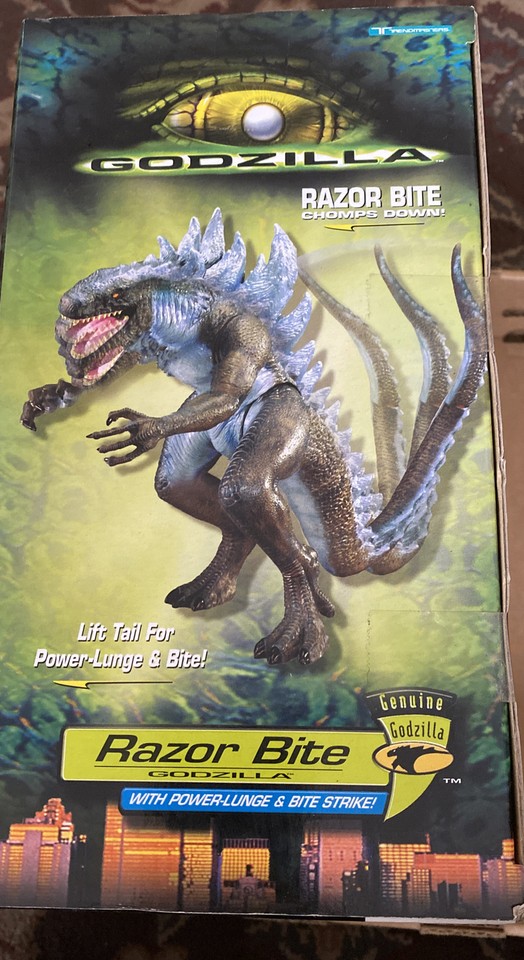 GODZILLA RAZOR BITE 1998 Trendmasters Rare Figure #08542 NEW VINTAGE | eBay