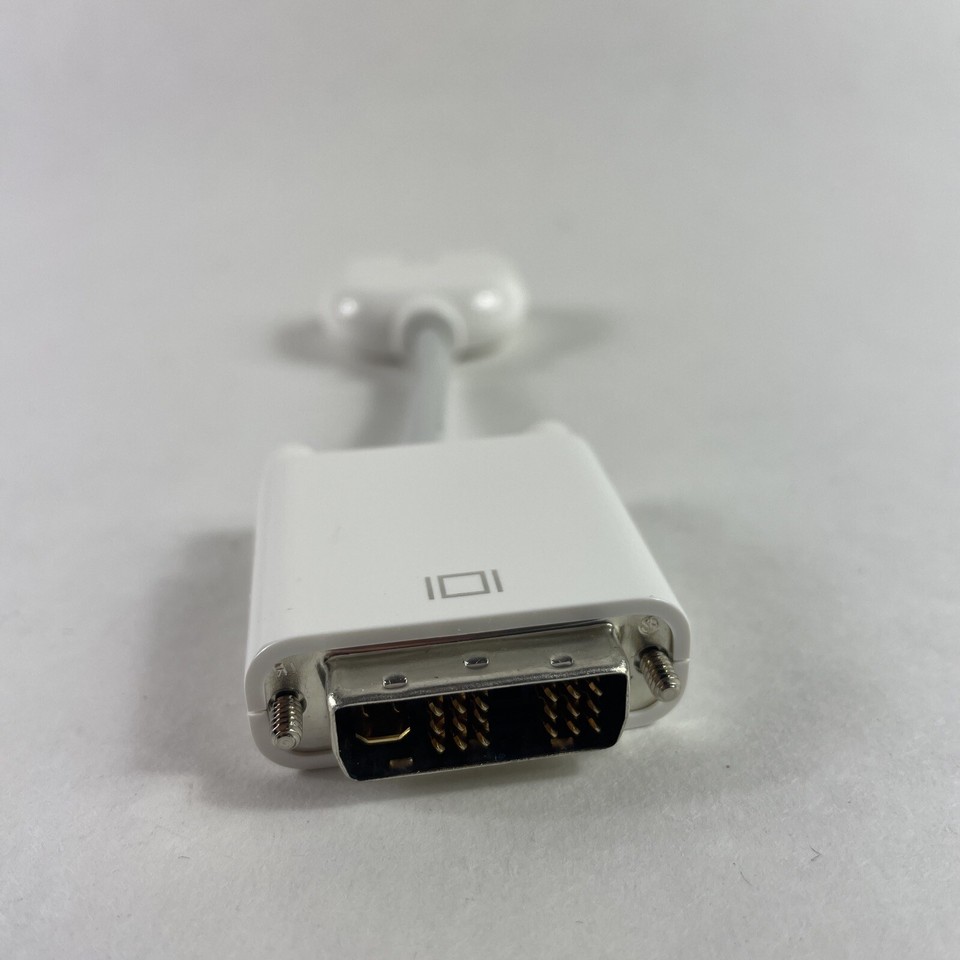 Apple DVI to VGA Monitor Display Adapter Cable (DVI-I Single Link) OEM ...