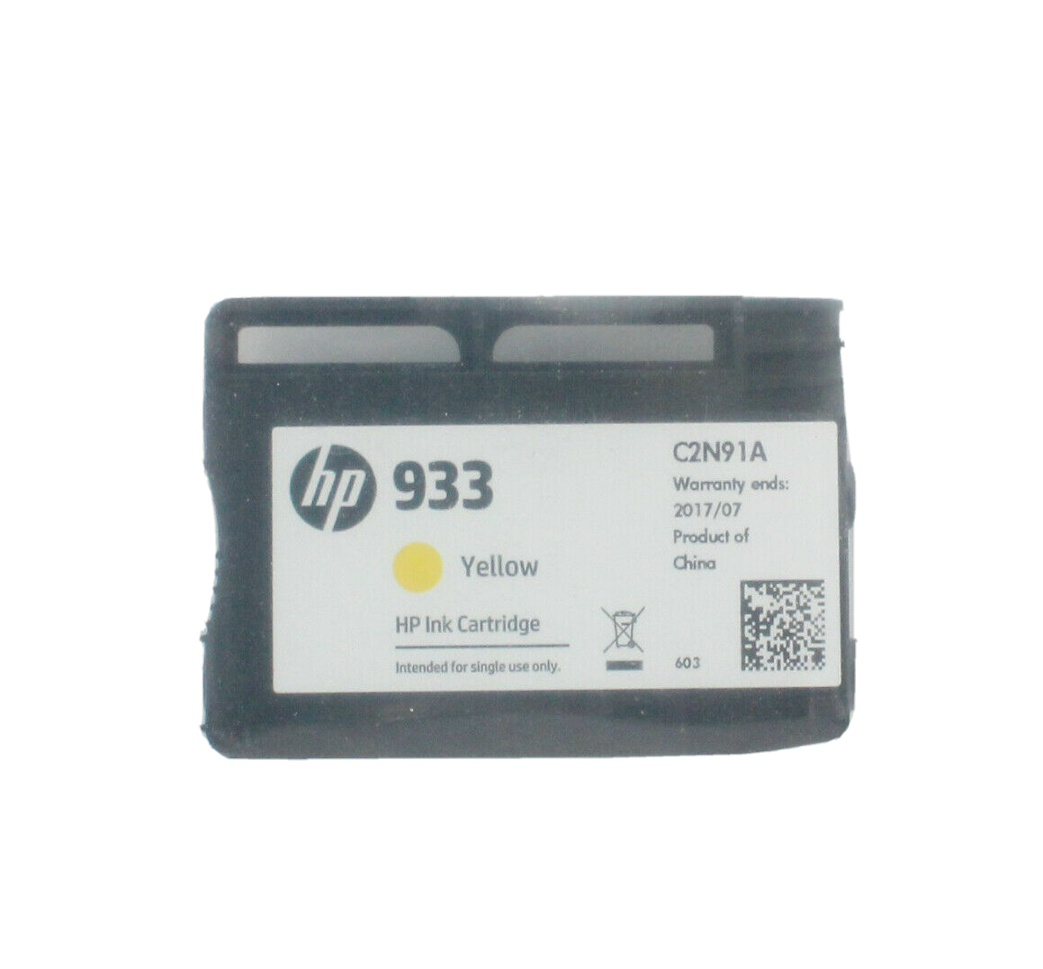 Hewlett Packard #933 Yellow Printer Ink CN060AN Genuine Color Ink ...