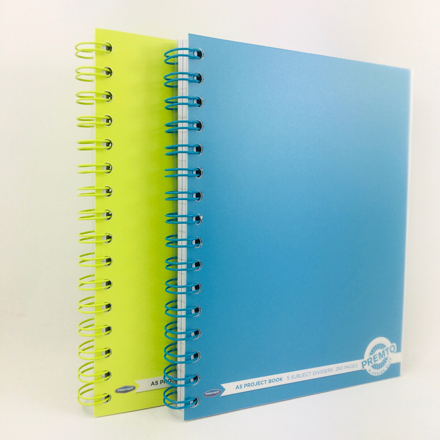 A5 Project Subject Book 250 Page Note Book Divider Jotter Notepad ...