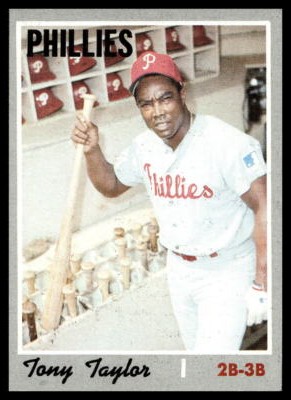 1970 Topps #324 Tony Taylor Philadelphia Phillies NR-MINT | eBay