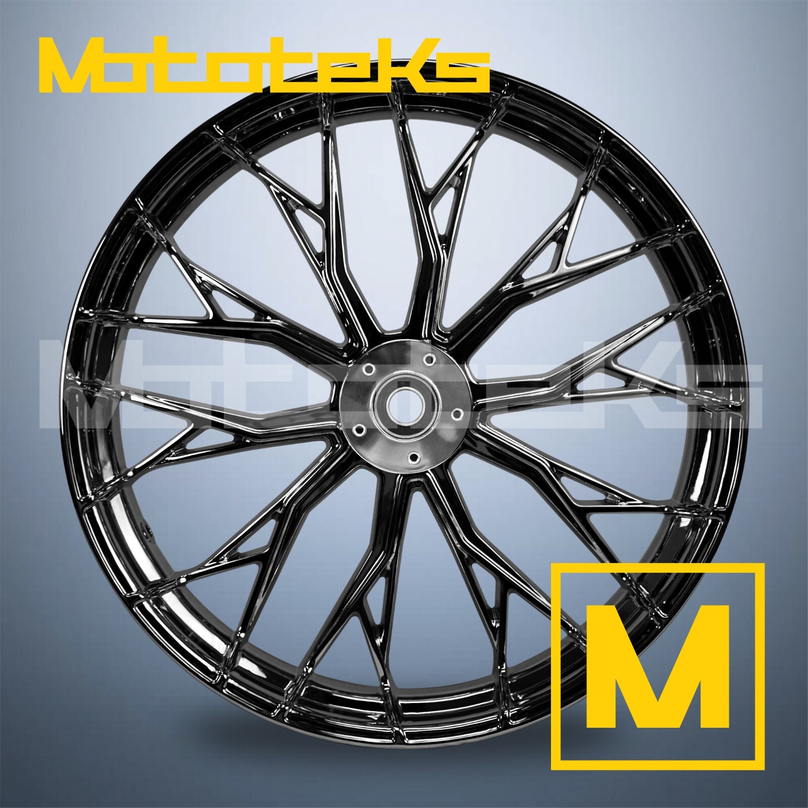 21" 21X3.5 RAIDER MAG WHEEL BLACK FOR HARLEY TOURING MODELS FRONT RIM ...