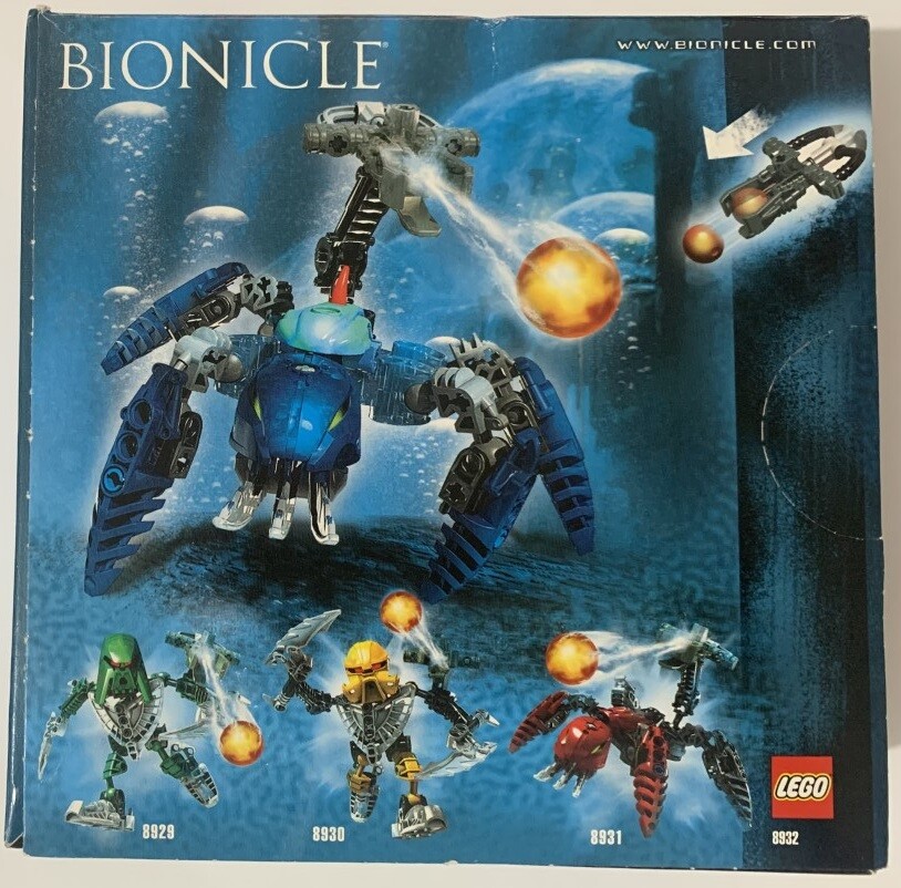 LEGO 8932 Bionicle Morak Matoran | eBay