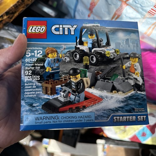 60127 PRISON ISLAND STARTER SET LEGO City 92 pcs NEW SEALED BOX 2016 ...