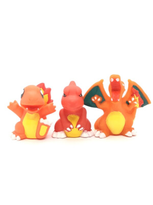 Pokemon First Generation Figure Finger Puppet Soft Vinyl Charizard Rare ...