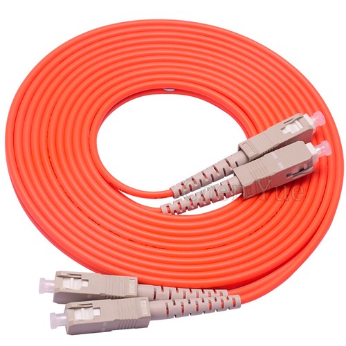 30m SC UPC-SC UPC Duplex 50/125 OM2 Multimode Fiber Optic Patch Cord Fiber Cable | eBay