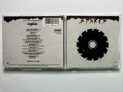THE SNAKES CD CURB RECORDS 1989 S/T SELF TITLED - Great Condition | eBay