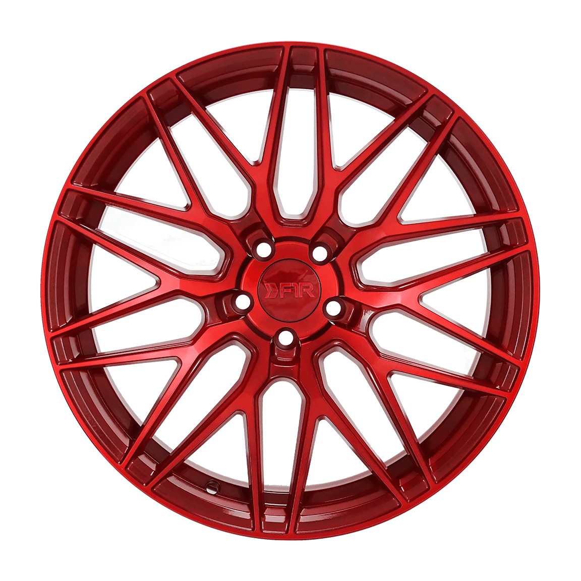 18x8.5|18x9.5 F1R F103 5x114 +38/38 Candy Red Rims (Set of 4) | eBay